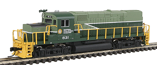 Atlas - Alco C420 Ph2B - Standard DC - Master(R) - British Columbia Rail (two-tone green, black ...