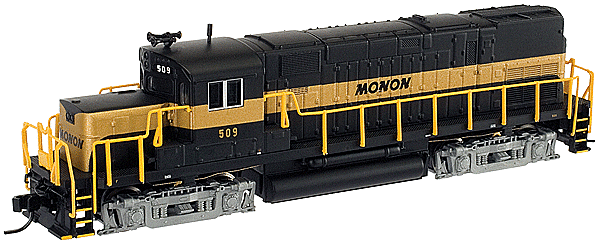 Atlas - Alco C420 Ph2B - Standard DC - Master(R) - Monon #509 (black, gold) Low Nose with Nose ...