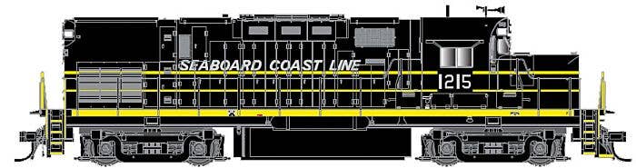 Atlas - Alco C420 Phase 2A Low-Nose, Dynamic Brakes - Standard DC - Master Silver - Seaboard ...