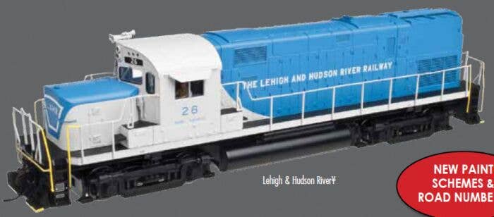 Atlas - Alco C420 Phase 2B Low-Nose, Dynamic Brakes - Standard DC - Master Silver - Lehigh ...