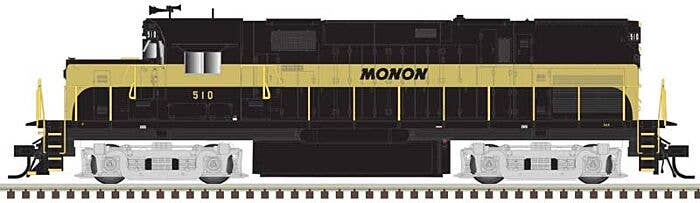 Atlas - Alco C420 Phase 2B Low-Nose, Dynamic Brakes - Standard DC - Master Silver - Monon #504 ...