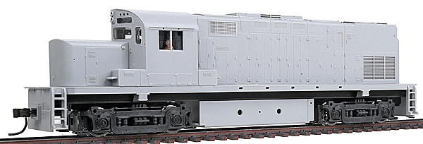 Atlas - Alco C420 Phase 2B, No Nose Light - Standard DC - Master(R) Silver - Undecorated; Low ...