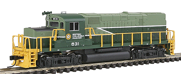 Atlas - Alco C420 Phase 2B w/DCC - Master(R) - British Columbia Rail #631(two-tone green, black ...