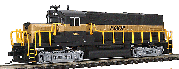 Atlas - Alco C420 Phase 2B w/DCC - Master(R) - Monon #506 (black, gold) Low Nose with Nose Light ...