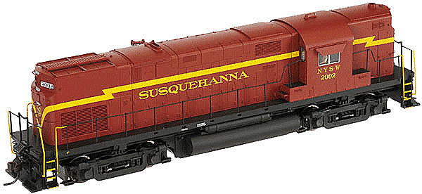 Atlas - Alco C420 Phase I High Nose - Standard DC - Master(R) Silver - Susquehanna No Dynamic ...