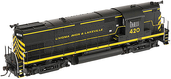 Atlas - Alco C420 Phase I High Nose - Standard DC - Master(R) Silver - Livonia, Avon & Lakeville ...