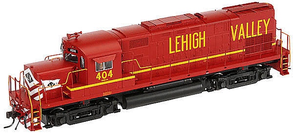 Atlas - Alco C420 Phase I w/Sound & DCC - Master(R) Gold - Lehigh Valley #404, Without Nose ...