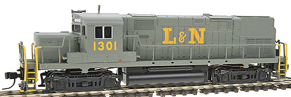 Atlas - Alco C420 - Standard DC - Master(R) - Louisville & Nashville #1301 (solid gray, yellow ...