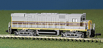 Life-Like - Alco C424/425 - Standard DC - PROTO N(TM) - Erie Lackawanna #2413 (gray, maroon ...