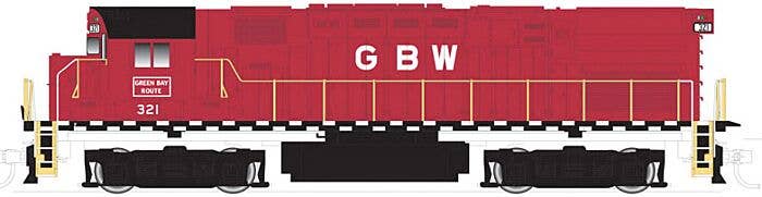 Atlas - Alco C424 Phase 1 - LokSound and DCC - Classic Gold - Green Bay ...