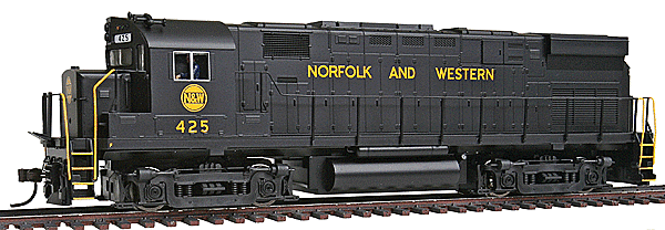 Atlas - Alco C424 Phase II - Standard DC - Master(R) Silver - Norfolk & Western #425 - 150-10000692