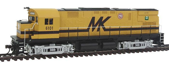Atlas - Alco C425 Phase 2 w/Horizontal Headlight - Standard DC - Morrison Knudsen #6101 (yellow ...