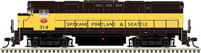 Atlas - Alco C425 - Standard DC - Master(R) - Spokane, Portland & Seattle #314 (Pullman Green ...