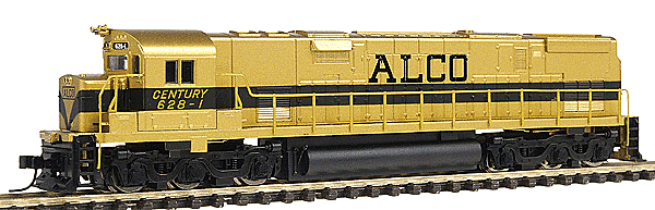 Atlas - Alco C628 Phase I - Standard DC - Master(R) - Alco Demonstrator #628-1 (gold, black ...