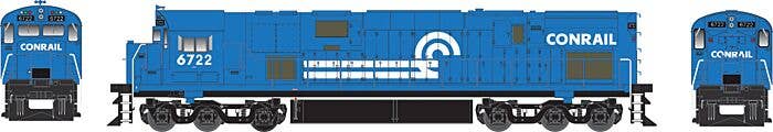 Bowser - Alco C628 - Standard DC - Executive Line - Conrail #6722 (blue, white, Short Logo ...