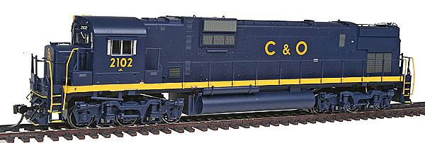 Bowser - Alco C630 - Hi-Ad Trucks w/Tsunami Sound & DCC - Executive Line - Chesapeake & Ohio ...
