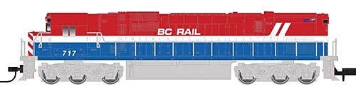 Atlas - Alco C630 - Standard DC - Master(R) - British Columbia Railway/BC Rail #709 (red, white ...