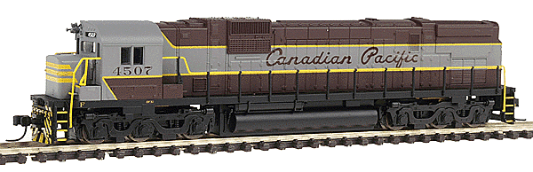 Atlas - Alco C630 - Standard DC - Master(R) - Canadian Pacific #4507 (gray, maroon, yellow ...