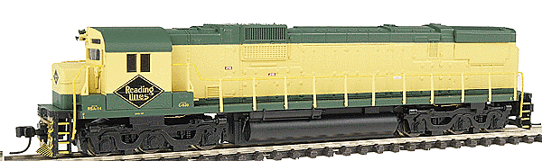 Atlas - Alco C630 - Standard DC - Master(R) - Reading - Painted (green, yellow), No Unit Number ...
