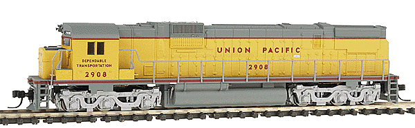 Atlas - Alco C630 - Standard DC - Master(R) - Union Pacific #2908 (yellow, gray) - 150-54221