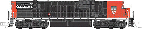 Atlas - Alco C630 - Standard DC - Master(R) - Quebec Cartier Mining #37 (red, black) - 150-54240