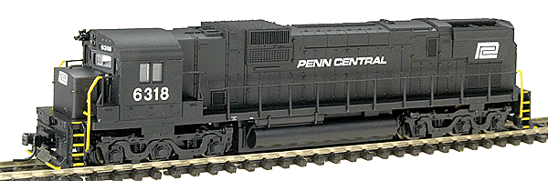 Atlas - Alco C630 w/DCC - Master(R) - Penn Central #6318 (black, white ...