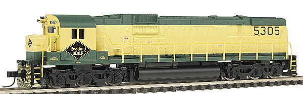 Atlas - Alco C630 w/DCC - Master(R) - Reading #5305 (green, yellow ...