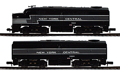 Life-Like - Alco Diesel FA1 Powered FB1 Set - New York Central #1000/ ...