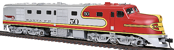 Walthers - Alco DL109 - Standard DC - Atchison, Topeka & Santa Fe #50 ...