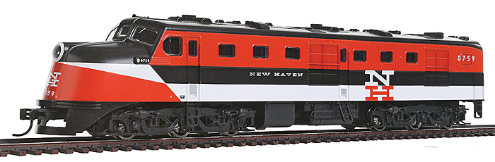 Walthers - Alco DL109 - Standard DC - New Haven #0759 (McGinnis Scheme ...