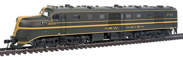 Walthers - Alco DL109 - Standard DC - New Haven #0740 (Simplified ...