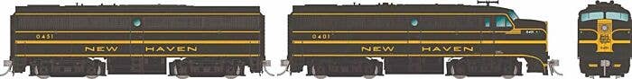 Rapido - Alco FA1-FB1 Set - Sound and DCC - New Haven #0401, 0451 ...