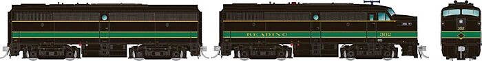 Rapido - Alco FA1-FB1 Set - Standard DC - Reading 305, 304B (black ...