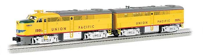 Bachmann - Alco FA1 (Powered)-FB1 (Unpowered) Set - Conventional 3-Rail ...