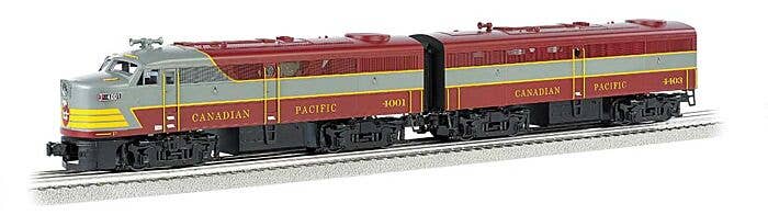 Bachmann - Alco FA1 (Powered)-FB1 (Unpowered) Set - Conventional 3-Rail ...
