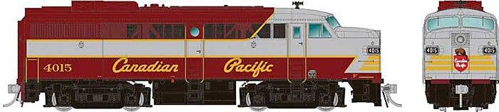 Rapido - Alco FA1 - Standard DC - Canadian Pacific 4025 (maroon, gray ...