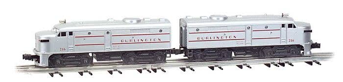 Bachmann - Alco FA2 A-A Set - Conventional 3-Rail - Williams(TM) Golden ...