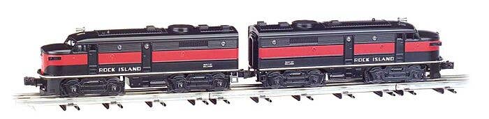 Bachmann - Alco FA2 A-A Set - Conventional 3-Rail - Williams(TM) Golden ...