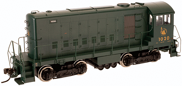 Atlas - Alco HH600/660 - Standard DC - Master(R) Silver - Central of New Jersey #1020 (green ...