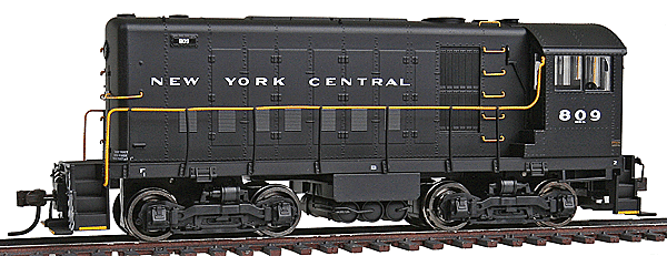 Atlas - Alco HH600/660 - Standard DC - Master(R) Silver - New York Central #809 black, white ...