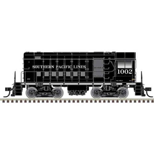 Atlas - Alco HH600/660 - Standard DC - Master(R) Silver - Southern Pacific 1003 (black, white ...