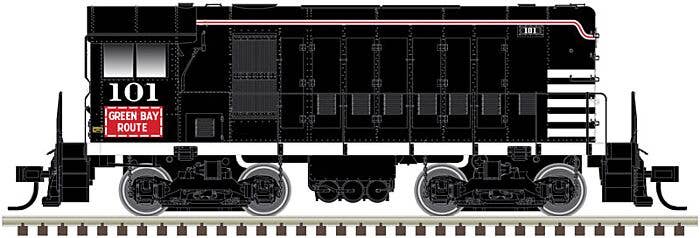 Atlas - Alco HH600/660 w/Sound & DCC - Master(R) - Green Bay & Western ...