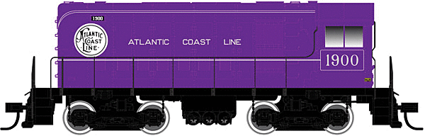 Atlas - Alco HH660 - Standard DC - Master Silver - Atlantic Coast Line #1900 (purple) - 150-10001579