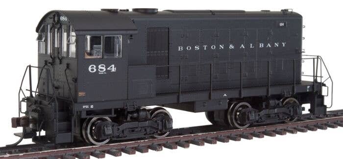 Atlas - Alco HH660 - Standard DC - Master Silver - Boston & Albany #684 (black) - 150-10001581
