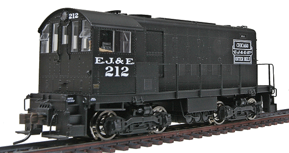 Atlas - Alco HH660 - Standard DC - Master(R) Silver - Elgin, Joliet, & Eastern #212 (black ...
