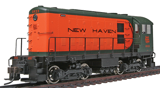 Atlas - Alco HH660 - Standard DC - Master(R) Silver - New Haven #0923 (green, orange Full ...