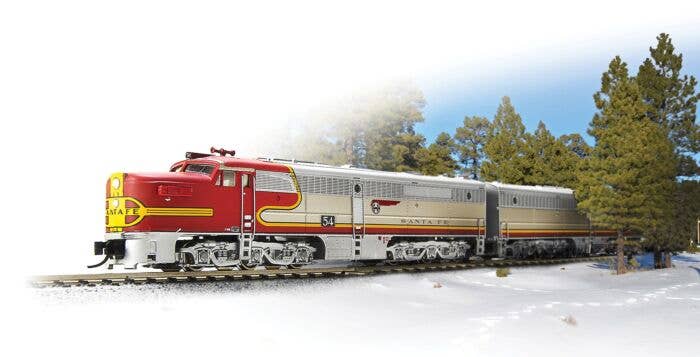 BLI - Alco PA1 w/Sound & DCC - Paragon2(TM) - Santa Fe #54L (Warbonnet ...