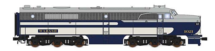 BLI - Alco PA1 w/Sound & DCC - Paragon2(TM) - Wabash #1021 (Bluebird ...