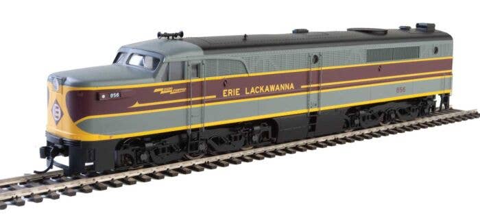 Walthers - Alco PA - Standard DC - Erie Lackawanna #856 (gray, red ...