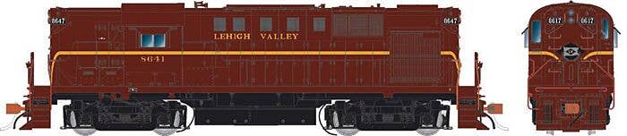 Rapido - Alco RS11 - LokSound and DCC - Lehigh Valley 8642 (Ex-PRR ...